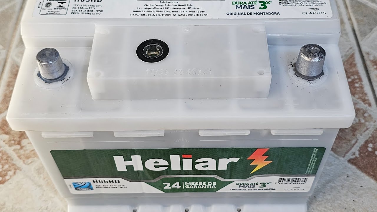 Bateria para Nissan Tiida e Livina Heliar - YouTube
