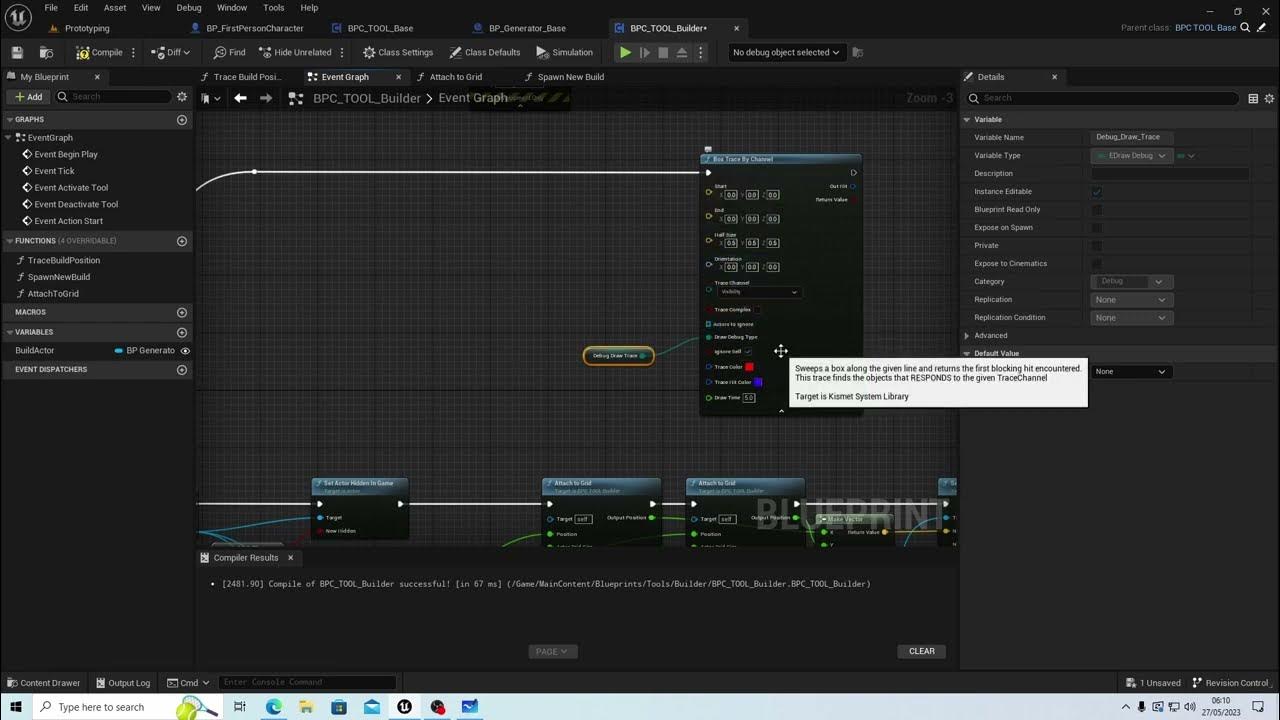 Creating a factory style game in Unreal Engine 5.2 - Episode 14 - Basic Box Collision - YouTube