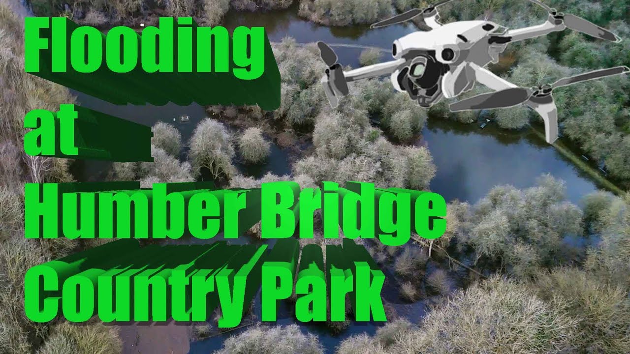 Flooding at Humber Bridge Country Park - YouTube