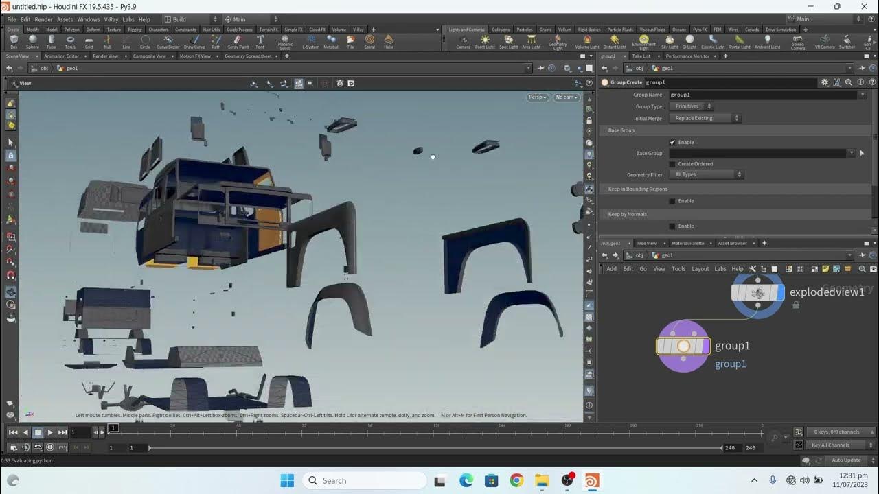 Houdini Tips & Tricks | Quick Selection in easy way in houdini | houdini tutorial - YouTube