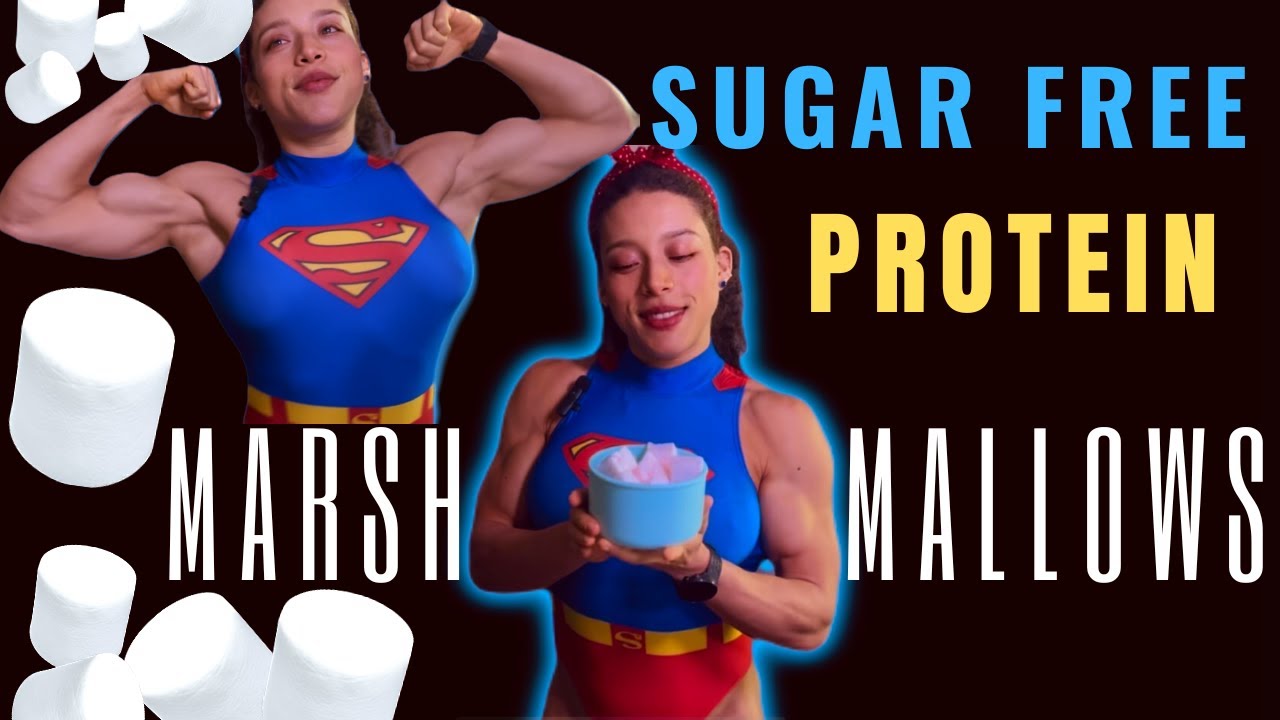 Sugar Free Protein Marshmallows (Muscle Gains) - YouTube