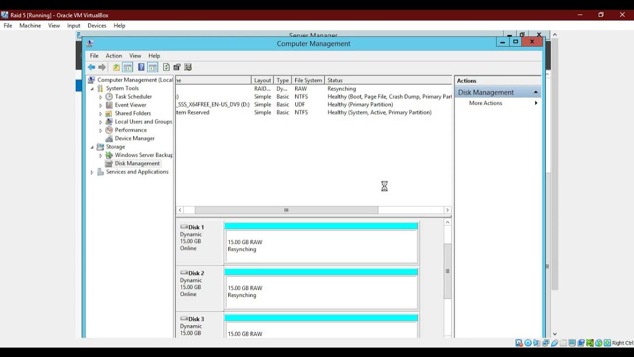 RAID 5 - Windows Server 2012 - YouTube