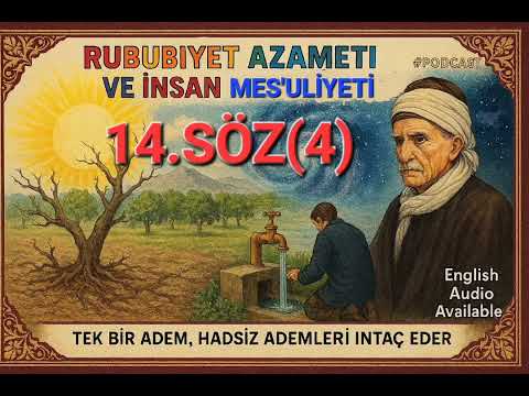 14.söz (4) Rububiyet azameti ve insanın mesuliyeti