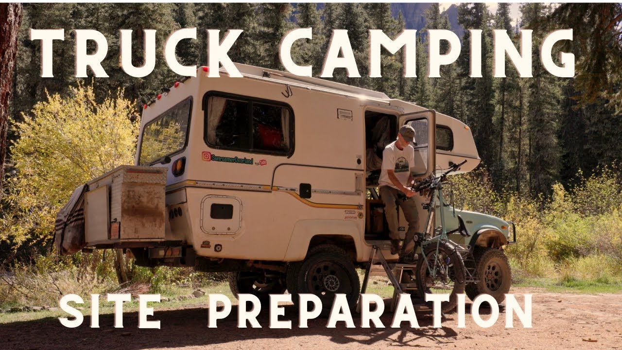 Truck Camping along stream in Colorado - YouTube