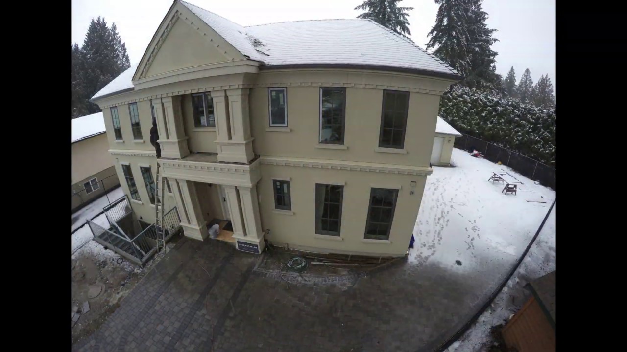 Custom Home Construction Time-lapse - YouTube