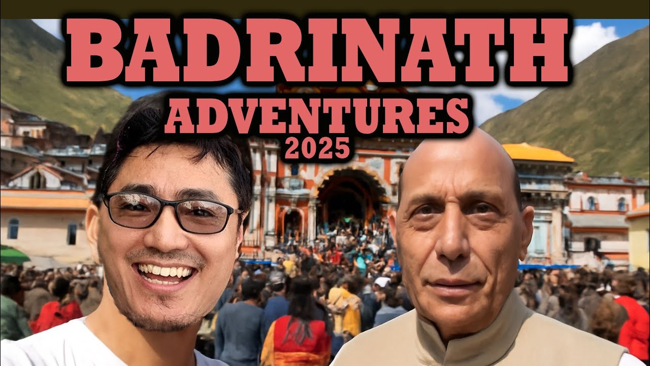 At BADRINATH, I met Defense Minister RAJANATH SINGH | Anand Rai | - YouTube