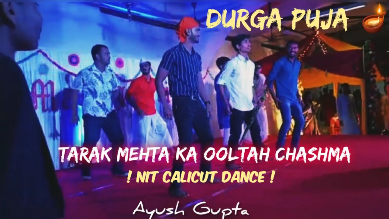 Tarak Mehta Ka Ooltah Chasma (TMKOC) DANCE PARODY | College Performance ...