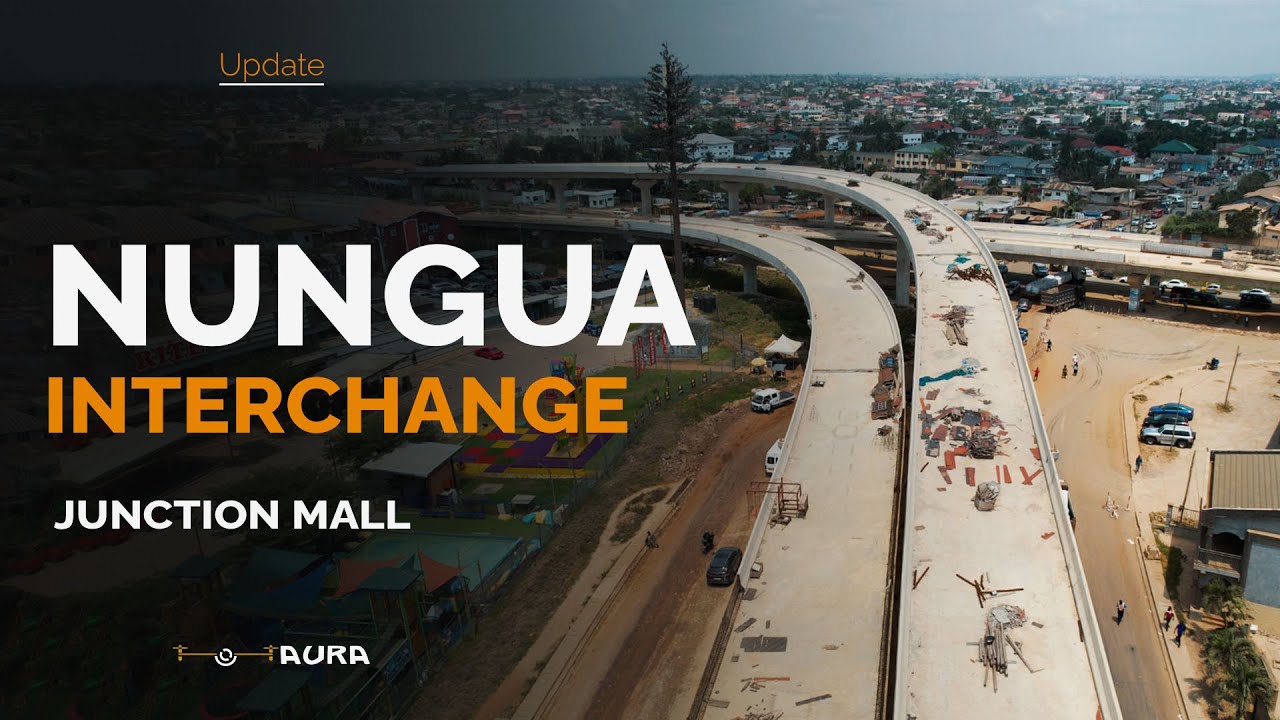 PROGRESS | NUNGUA JUNCTION MALL INTERCHANGE CONSTRUCTION PROJECT, ACCRA GHANA - YouTube