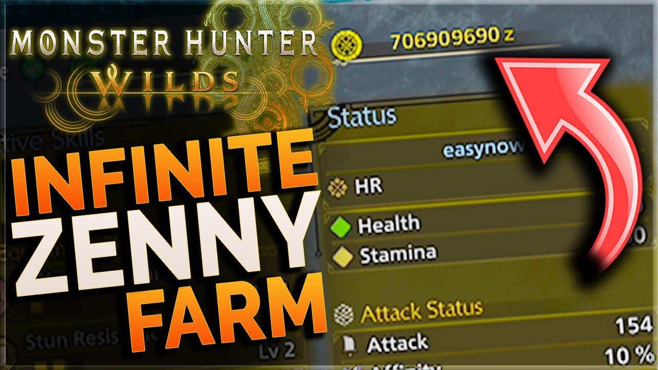 500K ZENNY PER HOUR Unlimited Zenny Farm - Monster Hunter Wilds How To ...