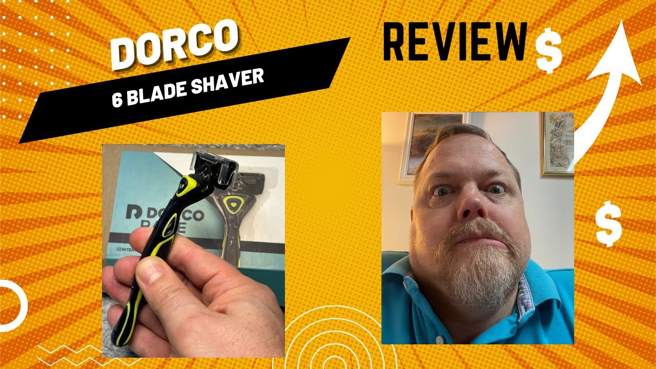 Testing Out the Dorco 6 Blade Razor System On My Sensitive Skin - YouTube