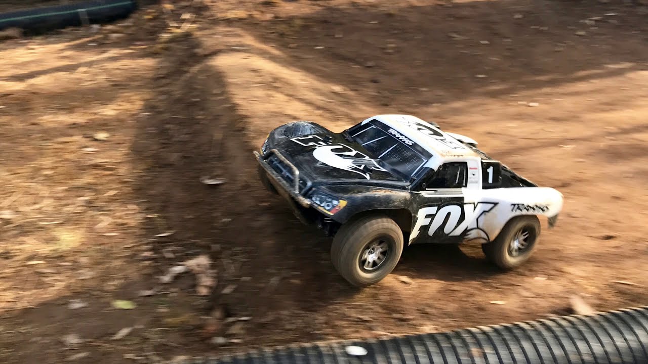 Backyard RC Track Update part 1 - YouTube