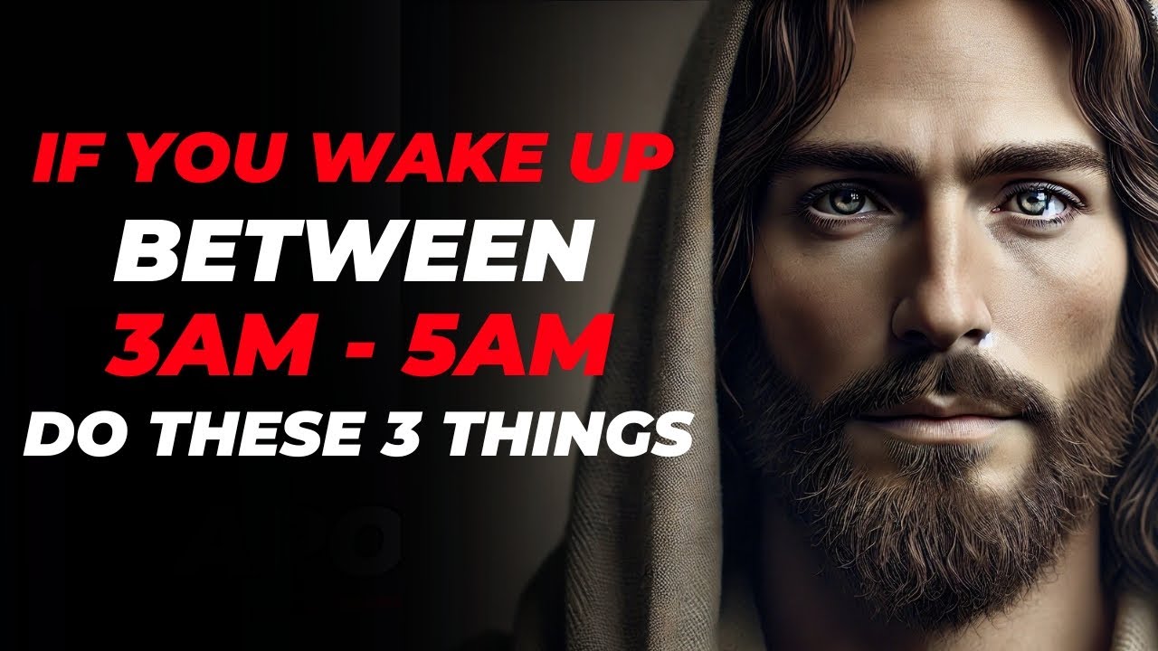 If You Wake Up Between 3AM & 5AM, DO THESE 3 THINGS! - YouTube