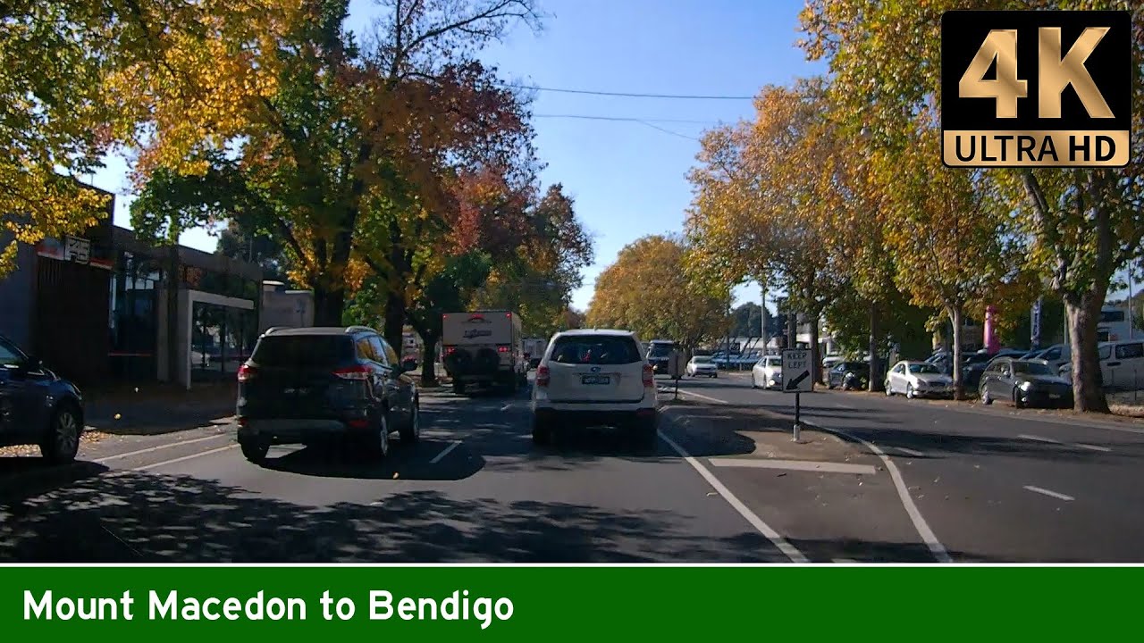 [AUS] Driving from MOUNT MACEDON to BENDIGO (Real-Time Long Drive ...