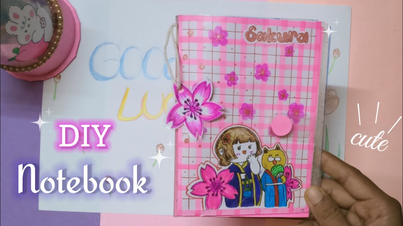 Diy Notebook Easy Notebook Diy How To Make Notebook At Home Cute