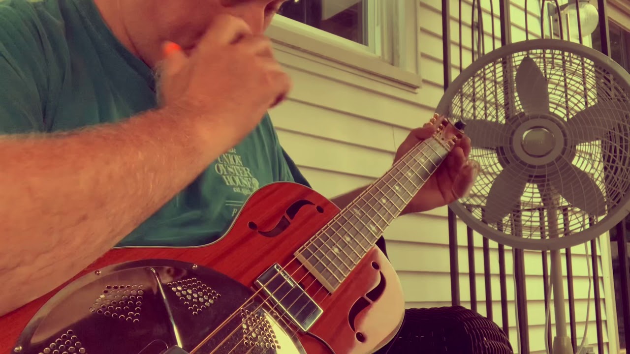Royall Parlor resonator Dobro G tuning - YouTube