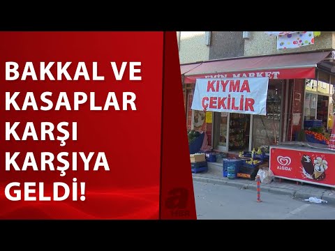 İstanbul'da kasap ve bakkallar arasında 'et çekme' tartışması | A Haber