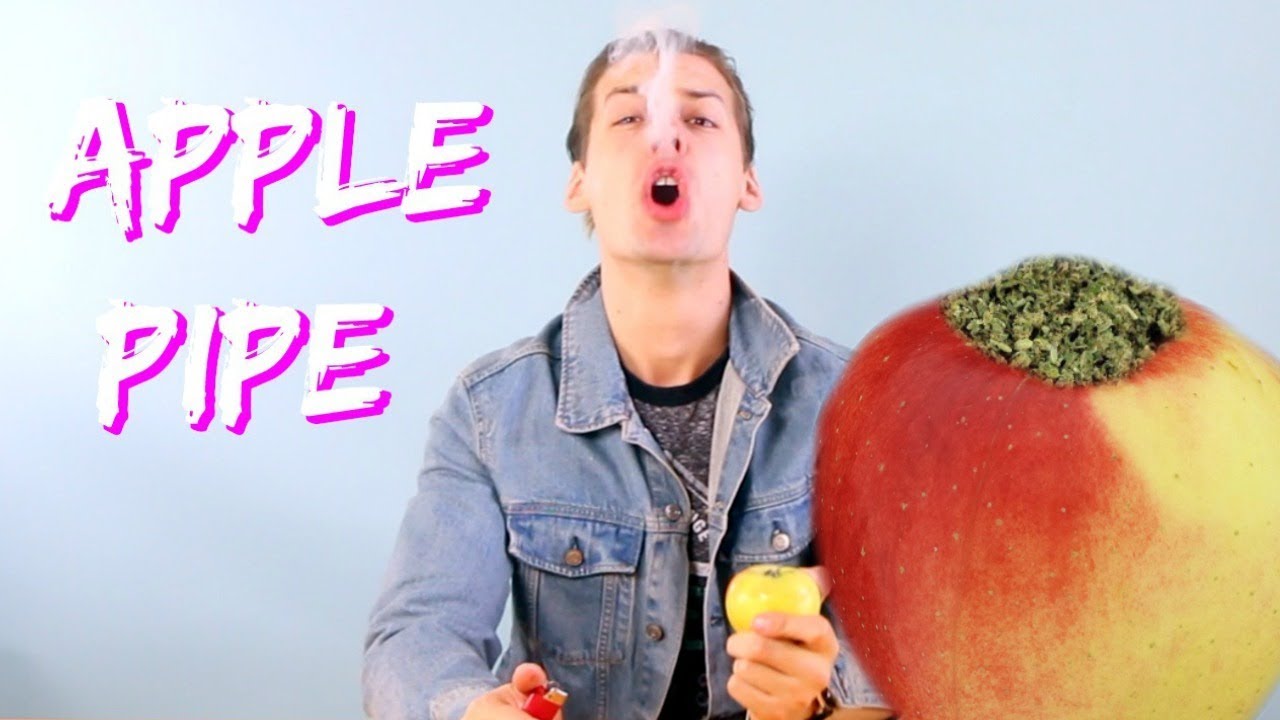 How To Make An Apple Pipe - YouTube
