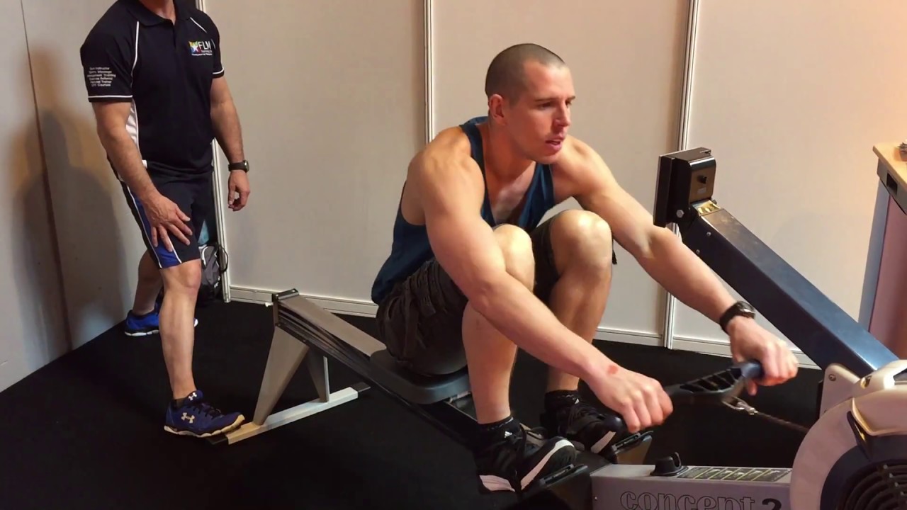 500m row in 1:27 (BodyPower competition) - YouTube