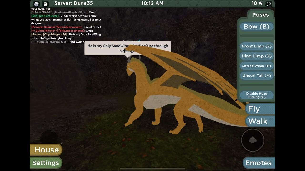 Meet my Wings of Fire Roblox OCs: Sahara the SandWing - YouTube