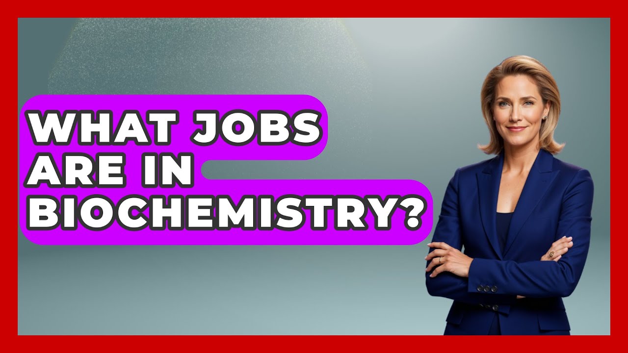 What Jobs Are In Biochemistry? - Chemistry For Everyone - YouTube