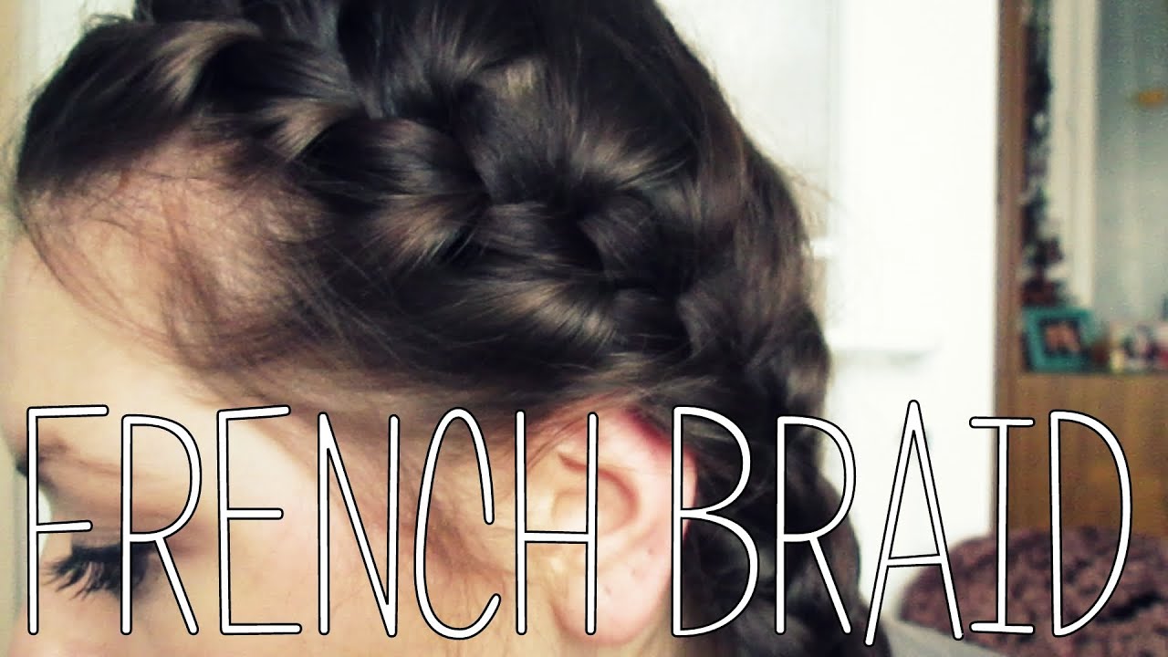Ako na: Francúzsky vrkoč (French braid) - YouTube