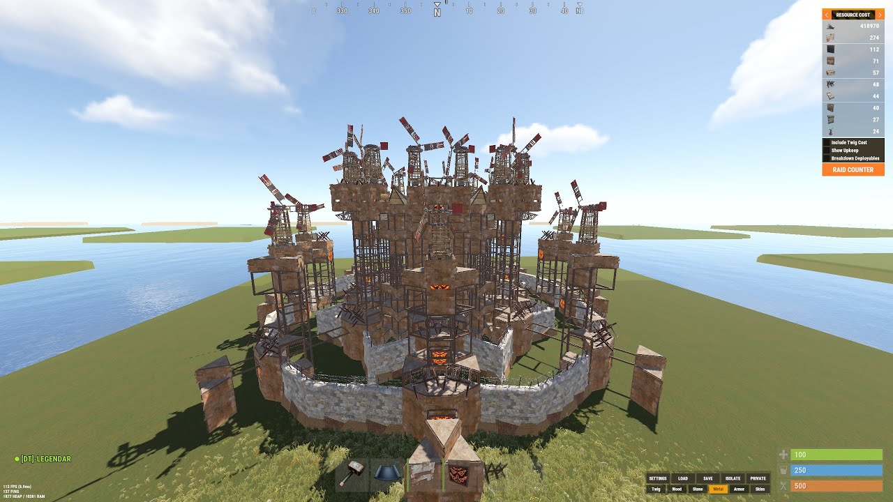 BEST 4X4 CLAN BASE RUST - YouTube