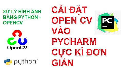 Học lập trình xử lý ảnh bằng python và OpenCV - YouTube