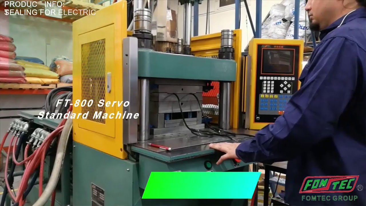 Insert Molding / Over-molding process by FOMTEC Vertical Injection ...