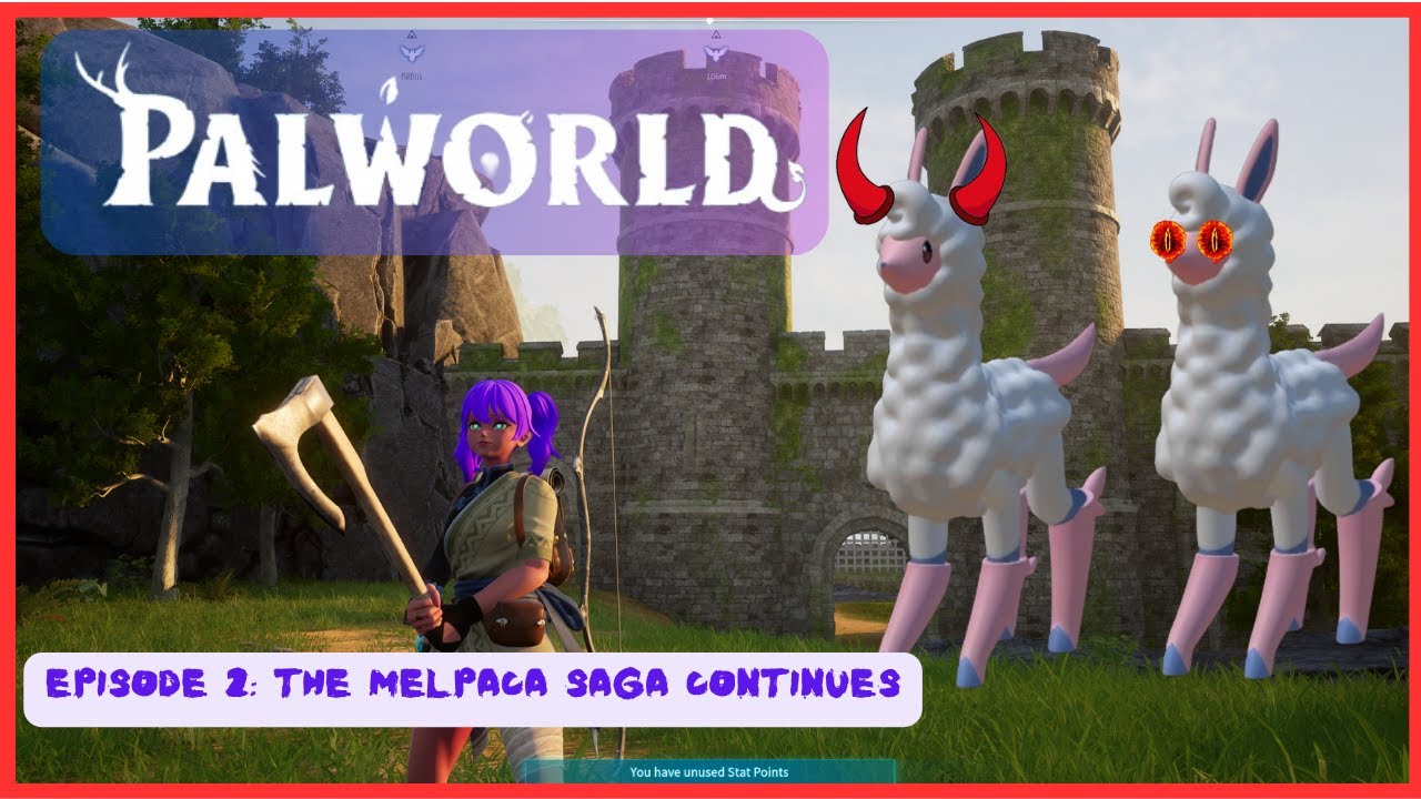 PALWORLD Let's Play Episode 3: The Melpaca Saga Continues - YouTube
