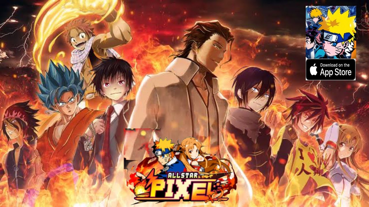 Pixel Allstar Gameplay - Anime Idle RPG Game iOS - YouTube