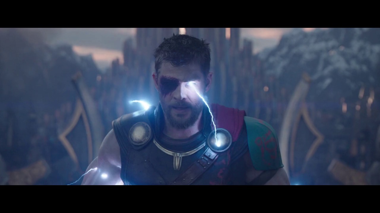 Thor Ragnarok Part of the end Battle Scene - YouTube