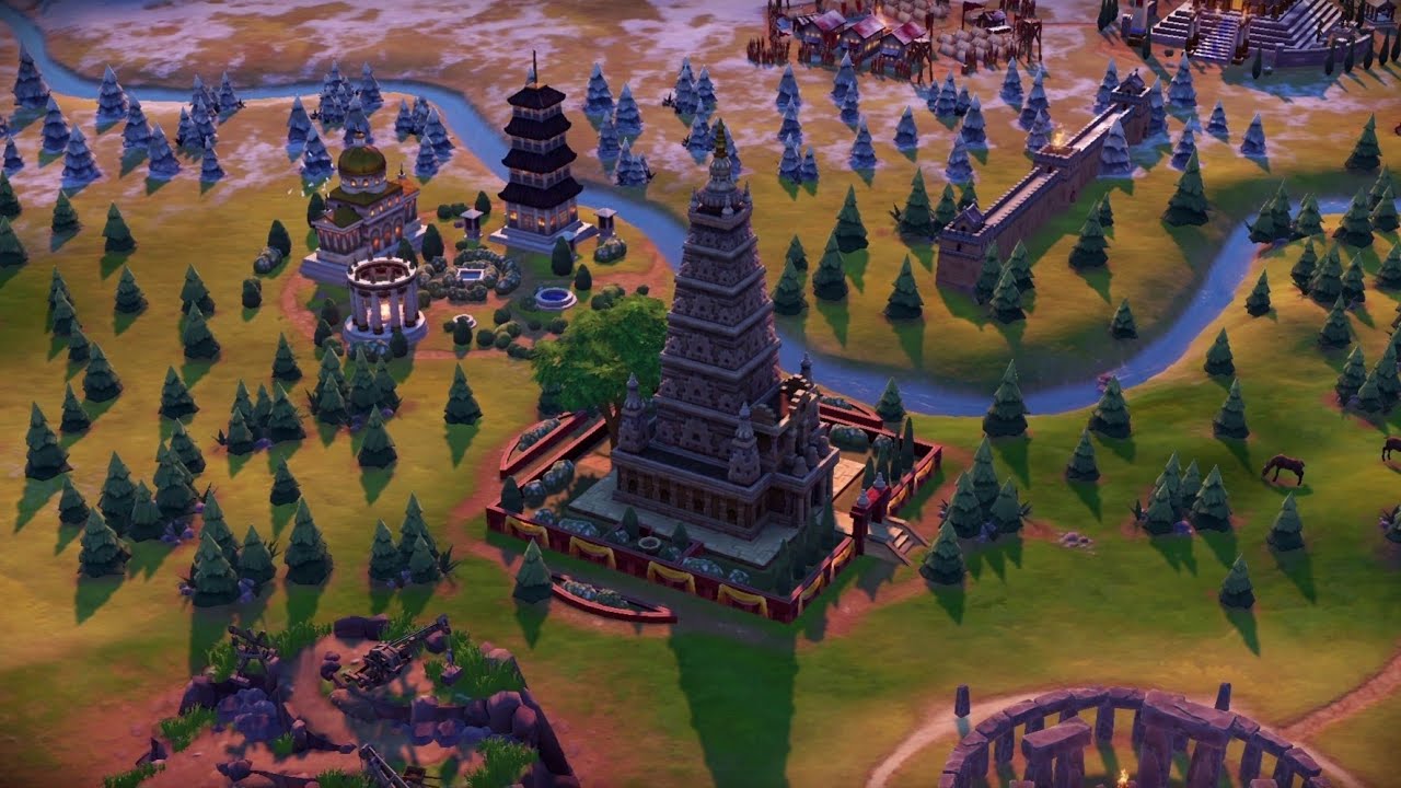 Civilization 6 OST: Mahabodhi Temple theme - YouTube