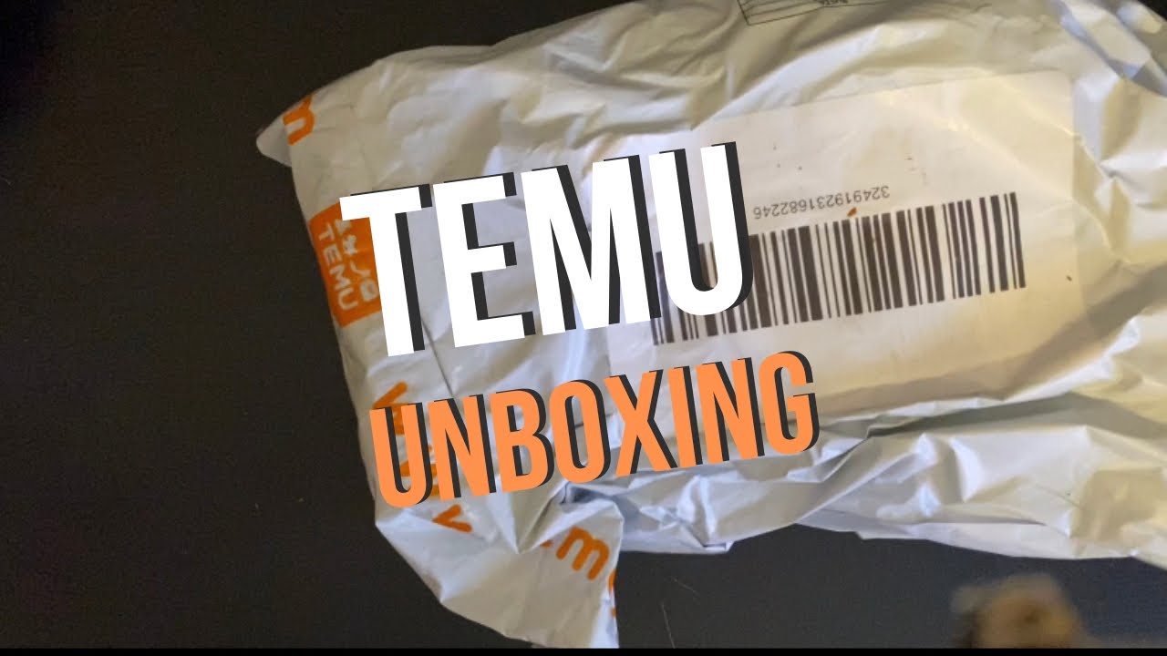 (Temu) Unboxing video - YouTube