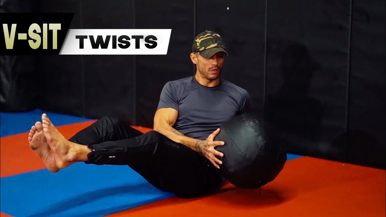 V Sit Twists with Michael Vazquez - YouTube