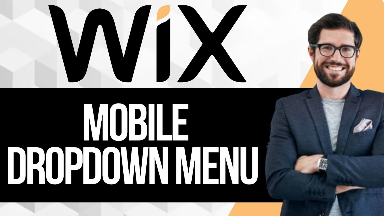 How to Add a Drop Down Menu in Wix Mobile - YouTube