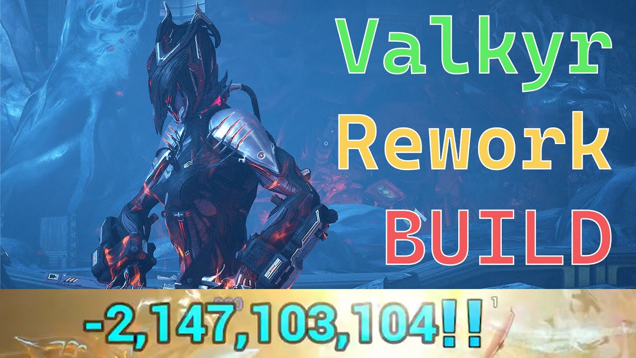 Warframe | Isleweaver Update | VALKYR Rework | Damage Cap Build - YouTube