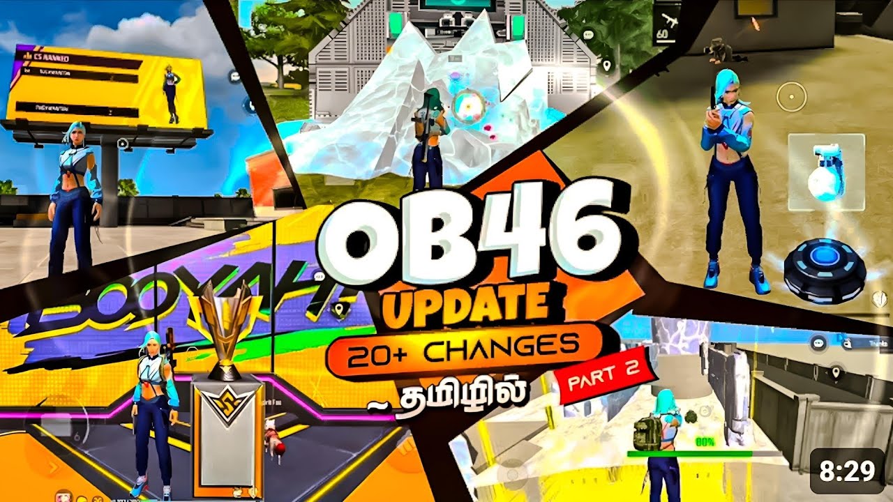 🔥 OB46 UPDATES 🔥 PART-2 🔥 OB46 ADAVANCE SERVER UPDATES FREE FIRE IN ...