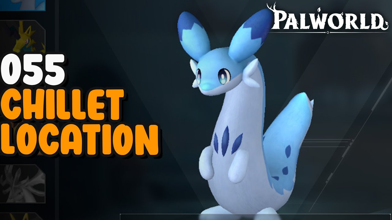 Chillet Location - Paldeck 055 | Palworld - YouTube