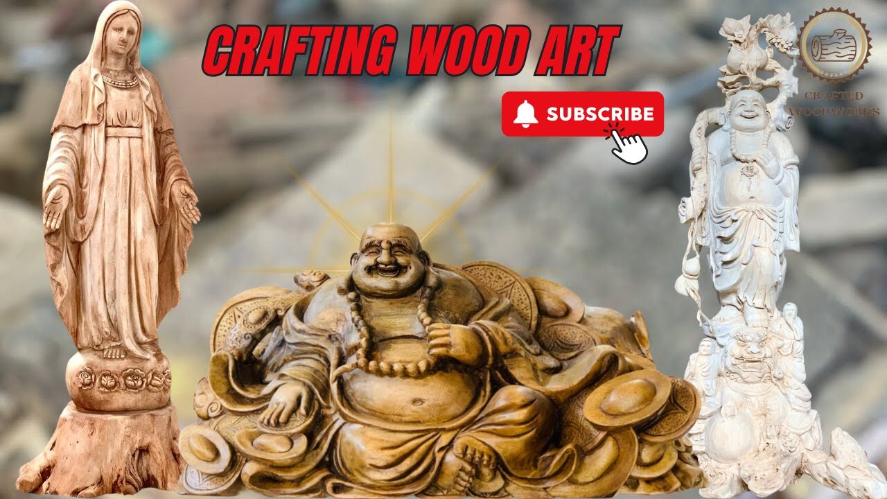 Handmade Wood Art Expert Shares Top 3 Most Stunning Pieces || Crafted ...
