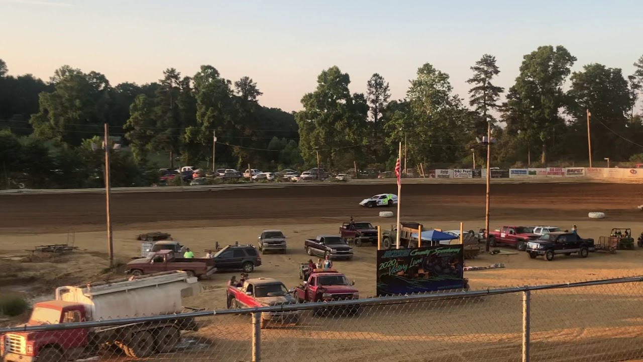 Jackson County Speedway hot laps 7-2-2020 - YouTube