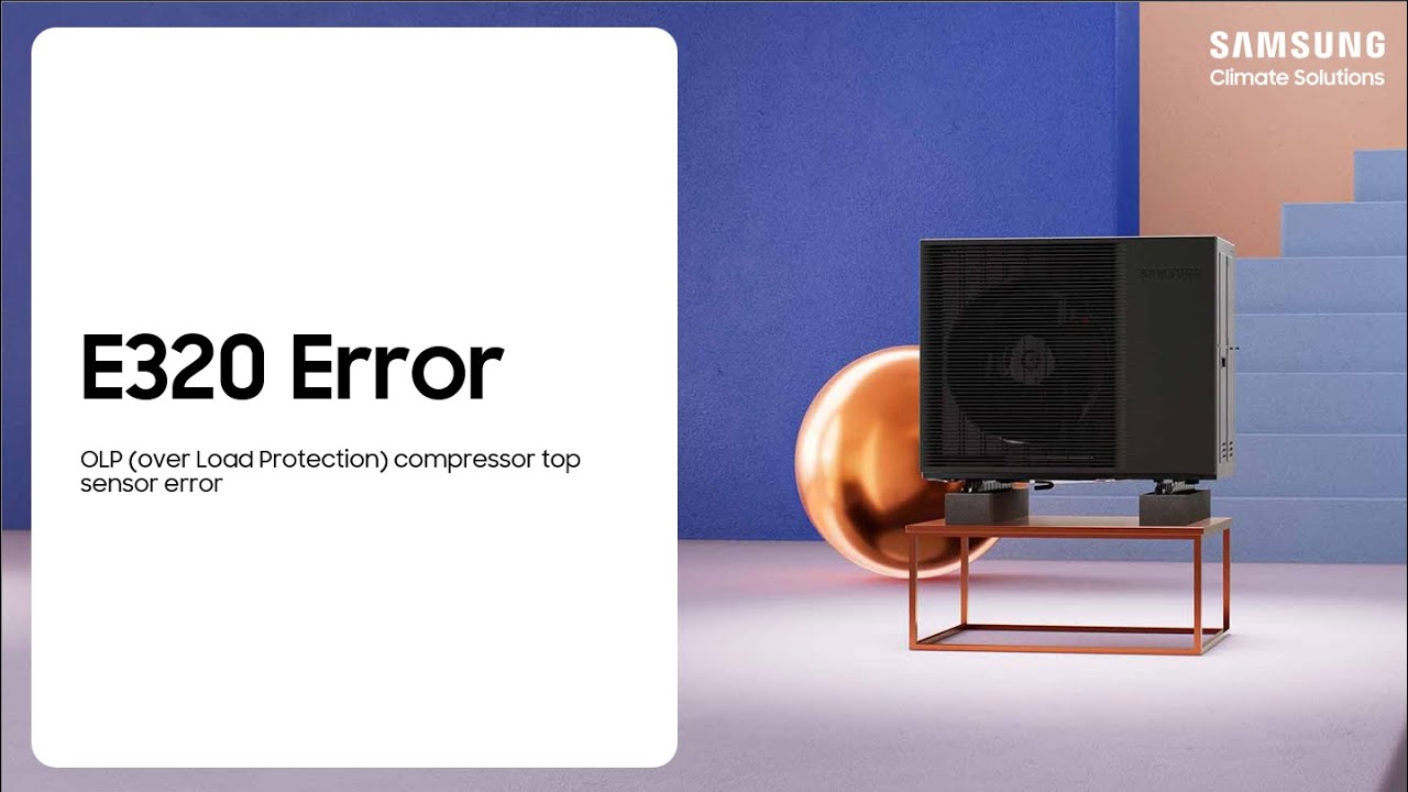 E320 Error OLP (compressor top sensor) - YouTube