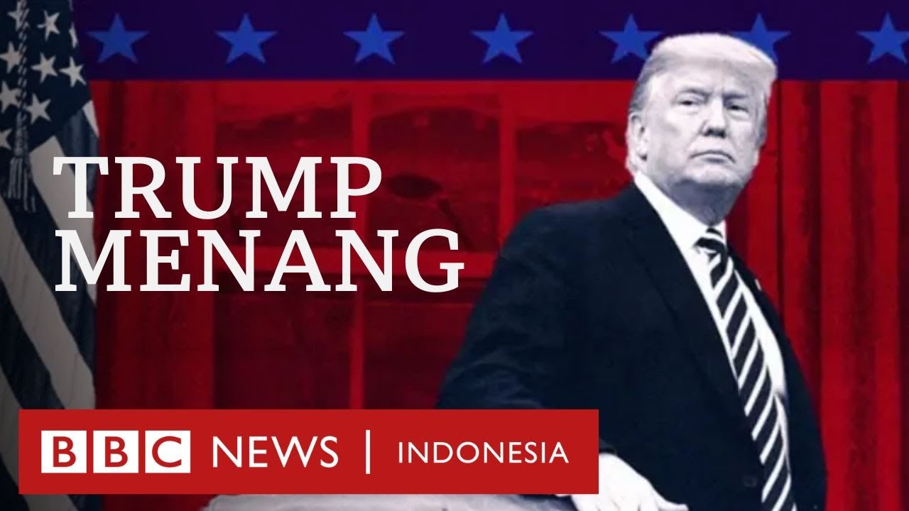 Donald Trump menang Pilpres Amerika 2024 mengalahkan Kamala Harris ...