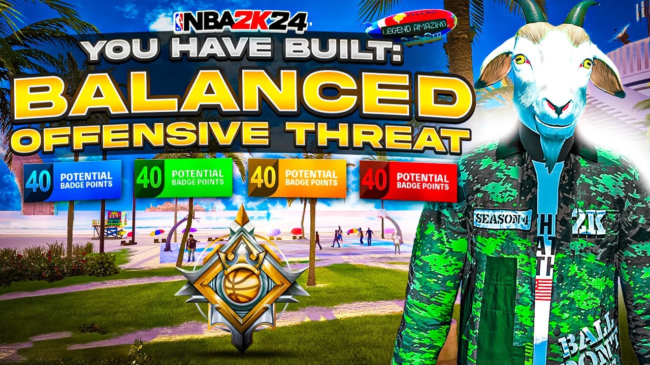 BEST LEGEND GUARD BUILD IN NBA 2K24! **NEW** 6'7 BALANCED OFFENSIVE ...