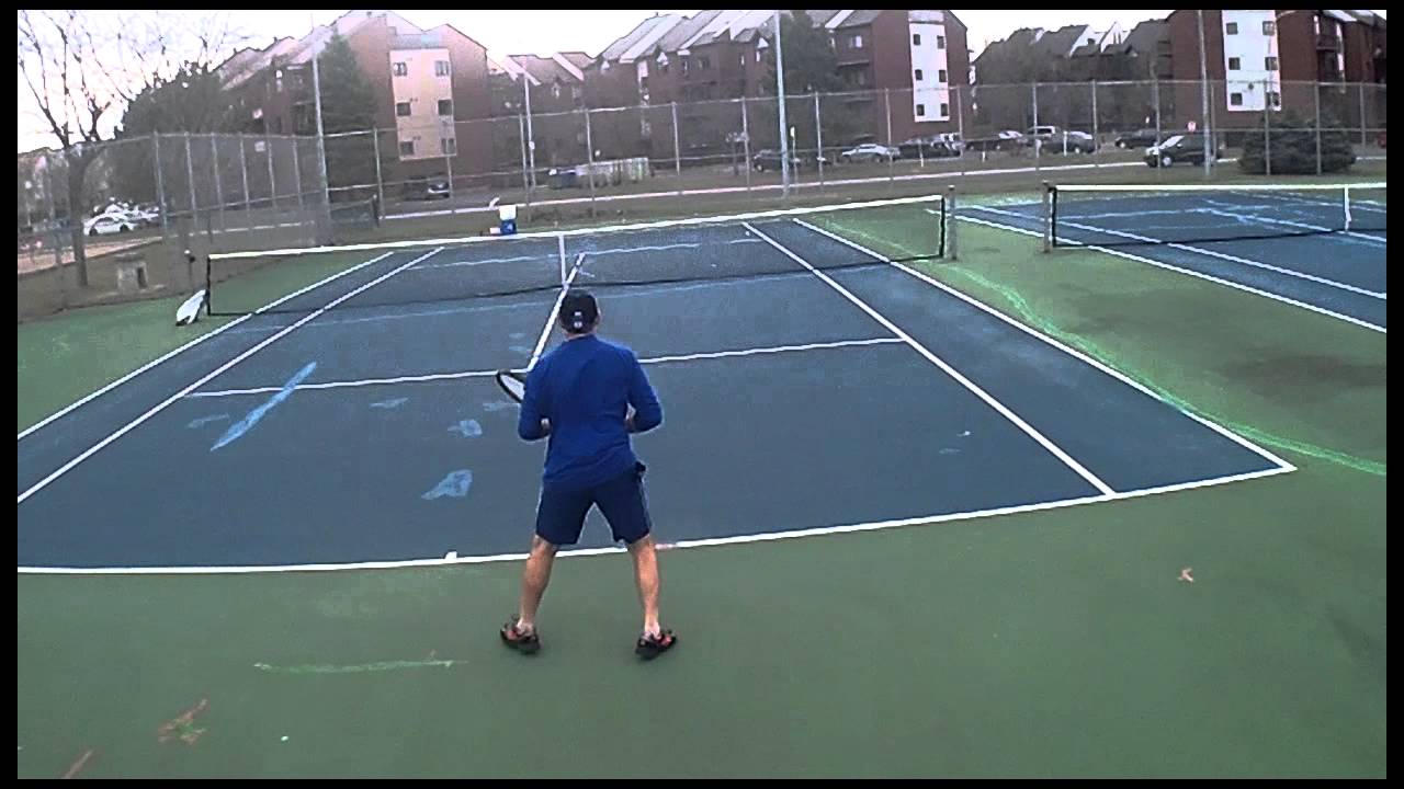 Tennis Footwork 1 Foot Pivot Forehand - YouTube