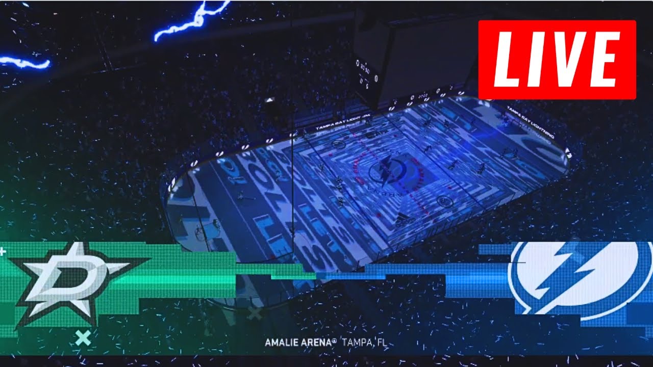 🔴 Tampa Bay Lightning vs Dallas Stars LIVE STREAM | NHL Showdown ...
