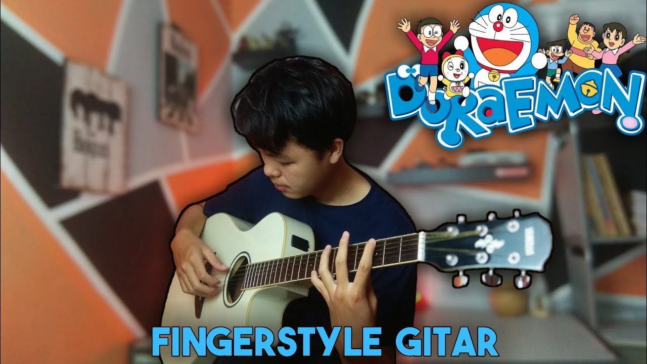 DORAEMON Opening Theme Song | Fingerstyle Guitar - YouTube