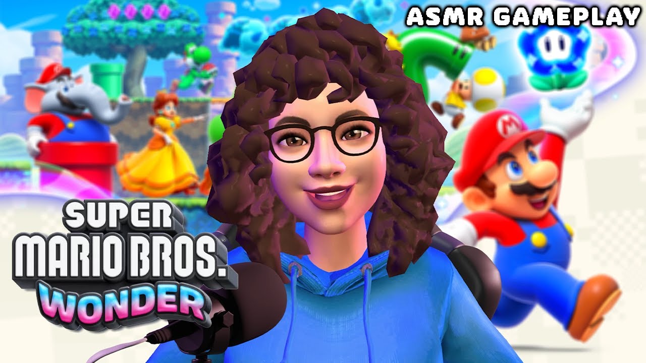 Super Mario Bro's Wonder - Relaxing ASMR Gameplay - YouTube
