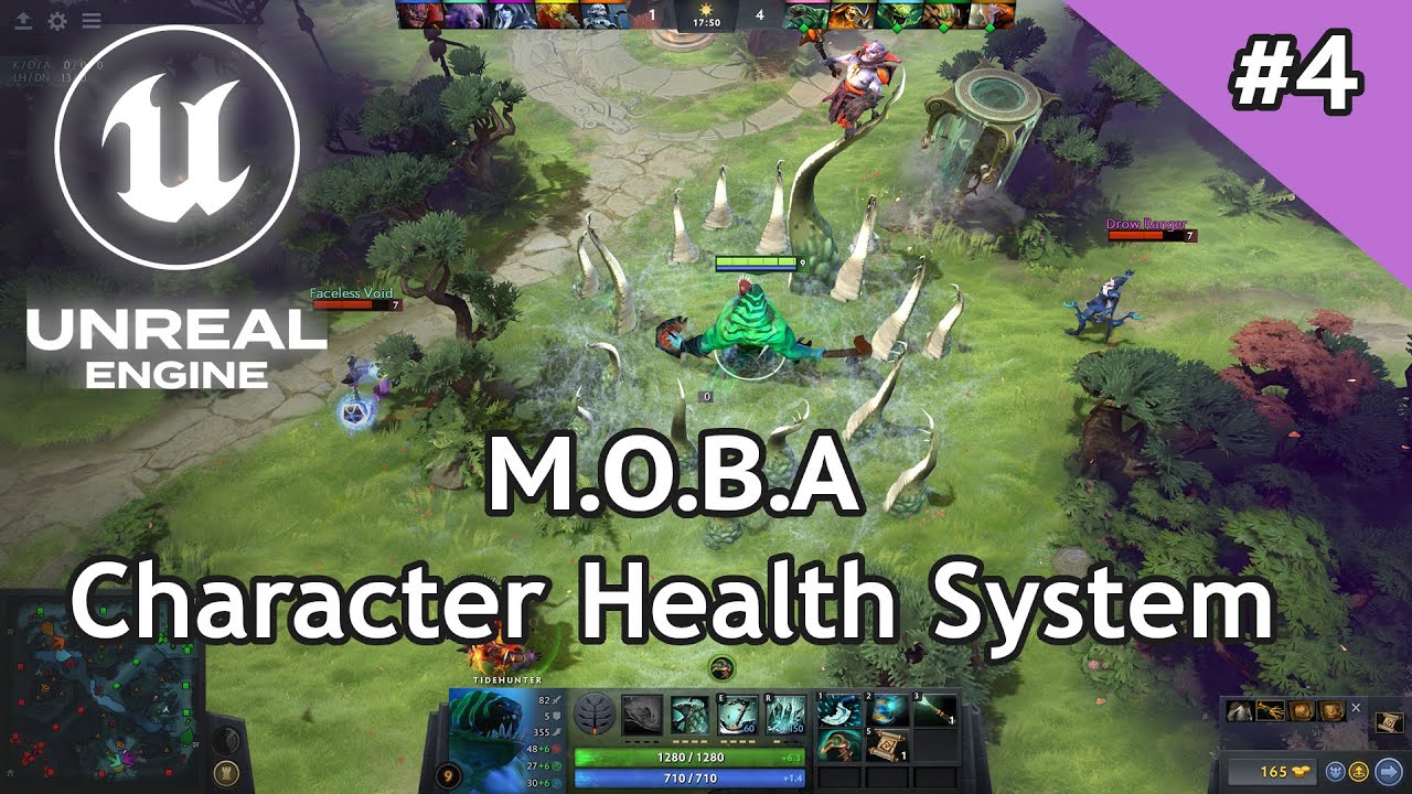 Unreal Engine 5 | MOBA - Character Health System #4 - YouTube