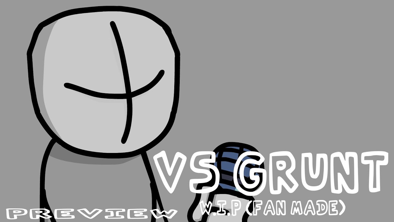 VS Grunt (Fan-Made Mod W.I.P preview) - YouTube