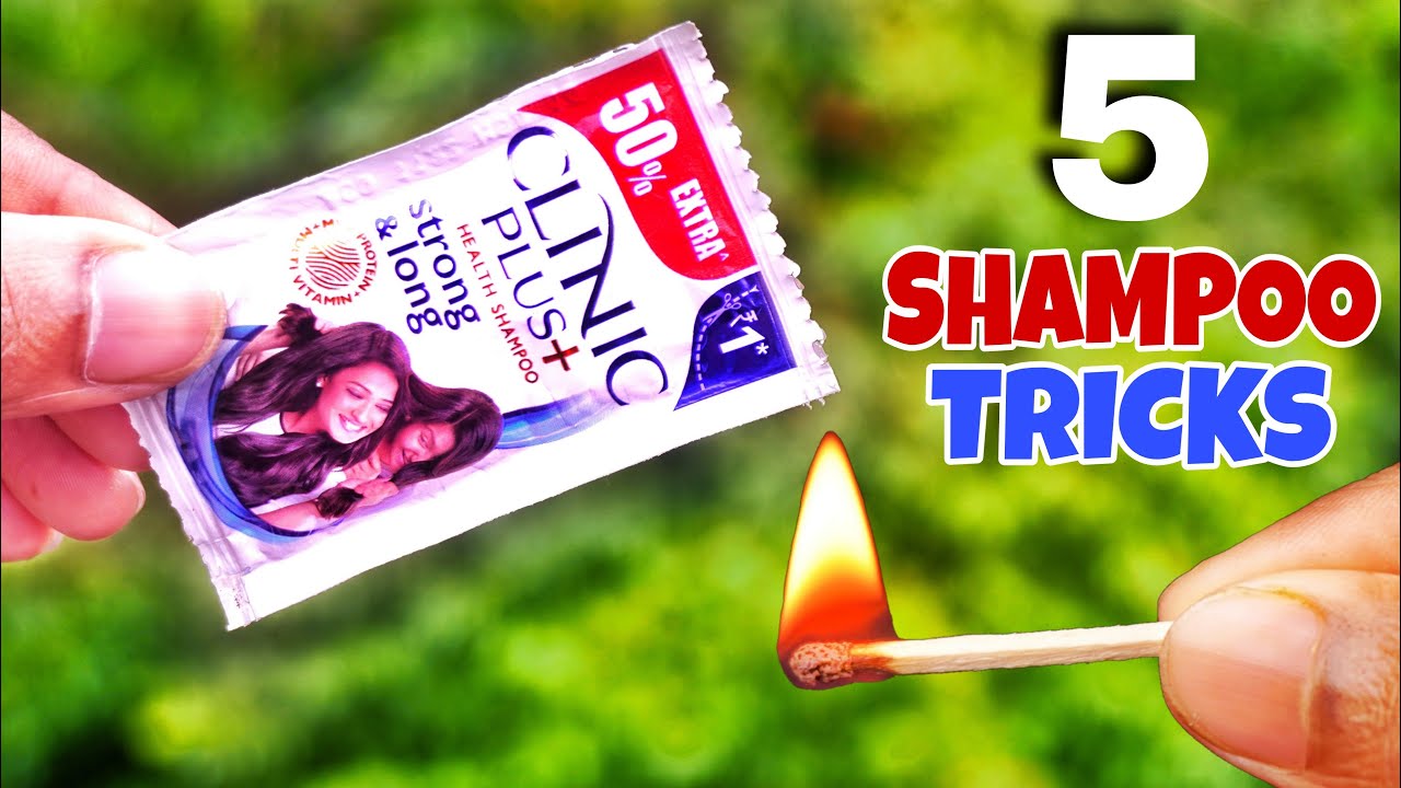 5 Crazy Shampoo Experiments || Science Experiments With Shampoo - YouTube